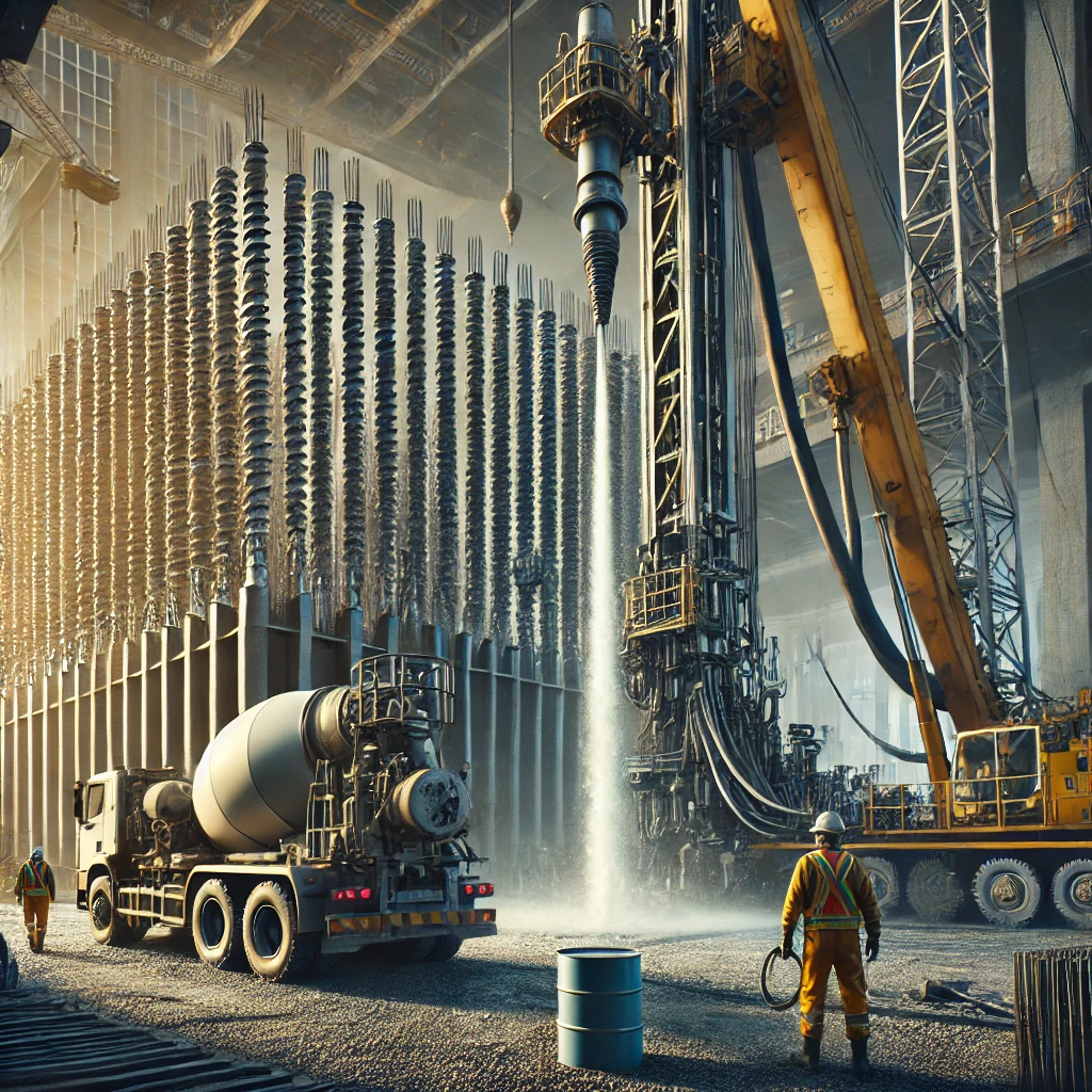 Jet Grout – Miat Zemin